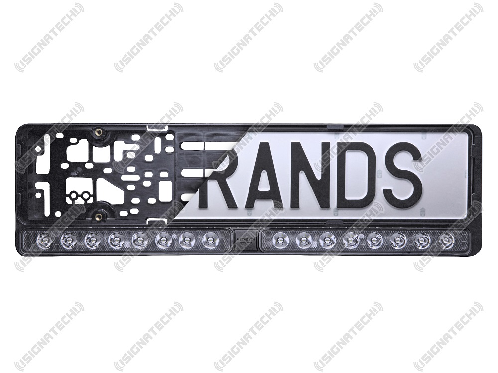 LED Light Bar Balkenscheinwerfer Kennzeichenhalter NUUK E-Line DUO EU ...